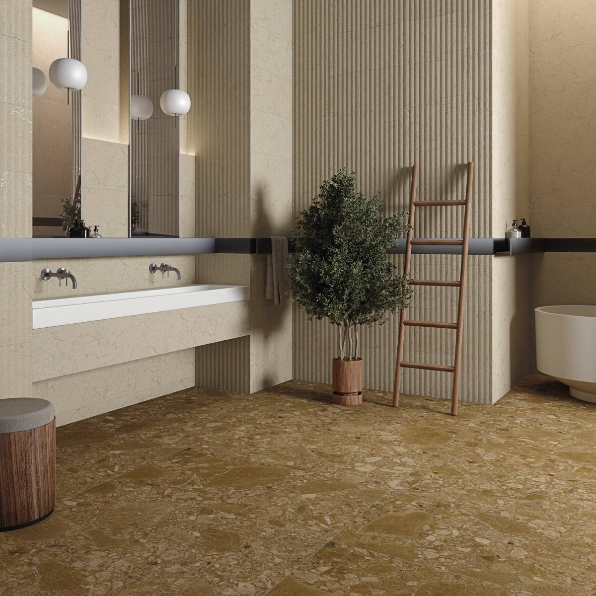 Arcana Brown-R Wash 60x120 płytka imitująca kamień | carrea.pl